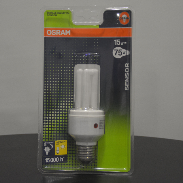 OSRAM DULUX EL SENSOR TUBE E27 240V 15W/827 - WARM WHITE | Shopee Malaysia