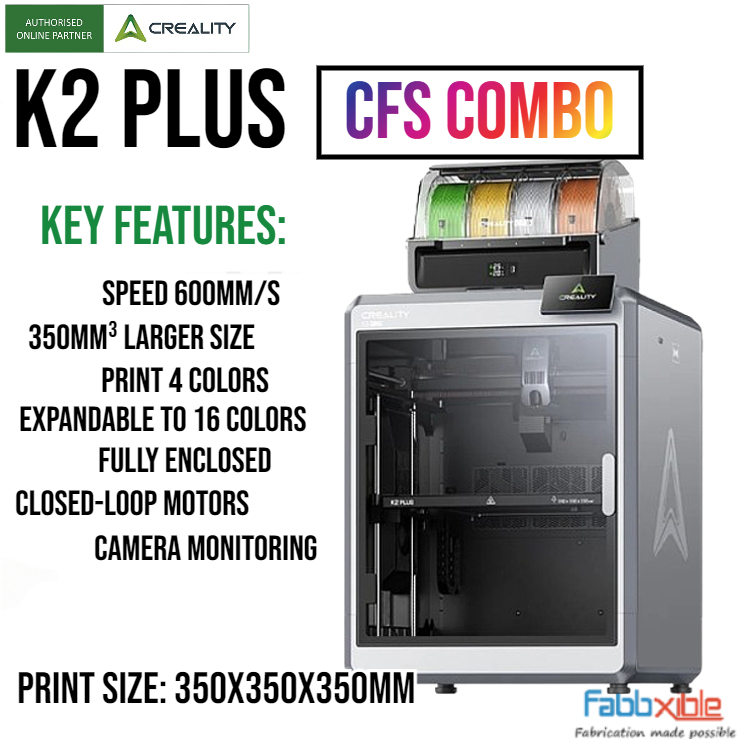 Creality K2 Plus with CFS High Speed Multicolor Large Size 3D Printer ...