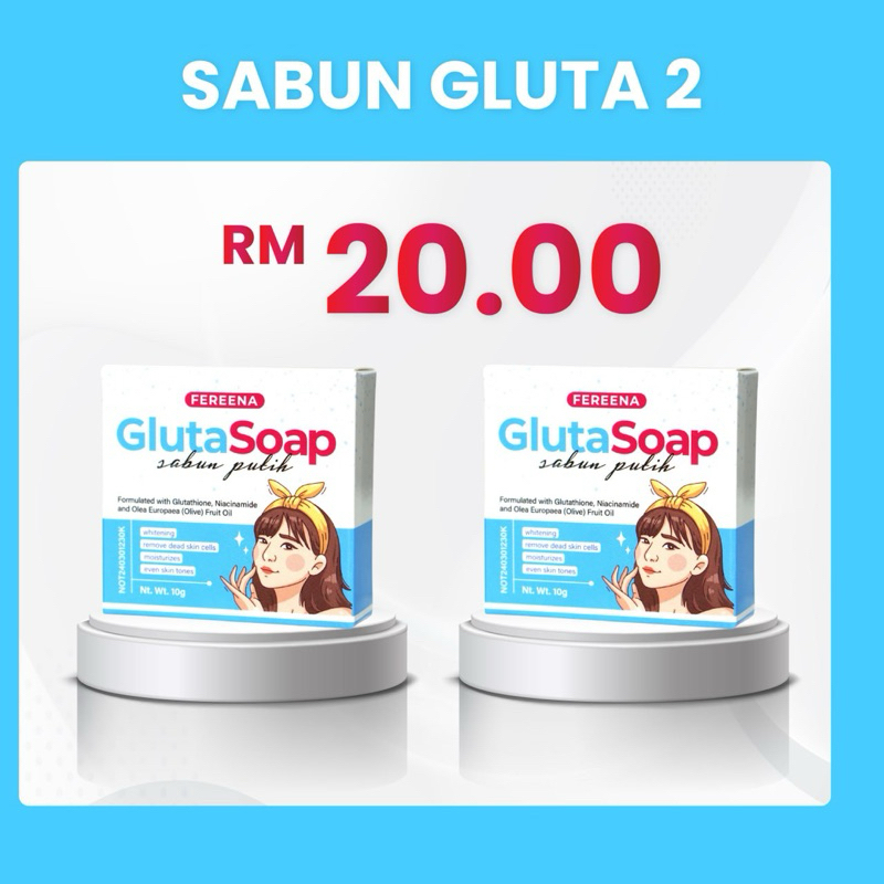 New GLUTASOAP 15g (SABUN GLUTAB) | Shopee Malaysia
