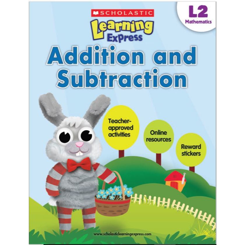 Scholastic Learning Express Addition and Subtraction L2 Mathematics | Shopee Malaysia