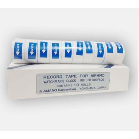 Kertas Jam Amano PR-600 / PR-500 – Record Paper for Watchman / Patrol ...