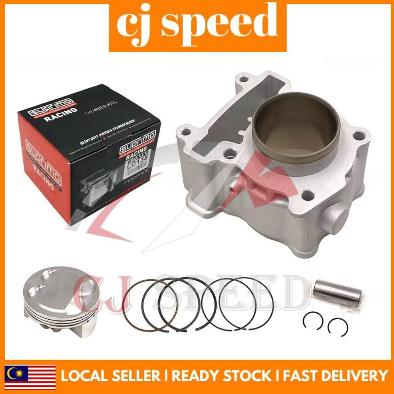 YAMAHA LC135 LC 135 / Y15ZR Y15 Y150 62MM 63MM Racing Block Set Semi ...