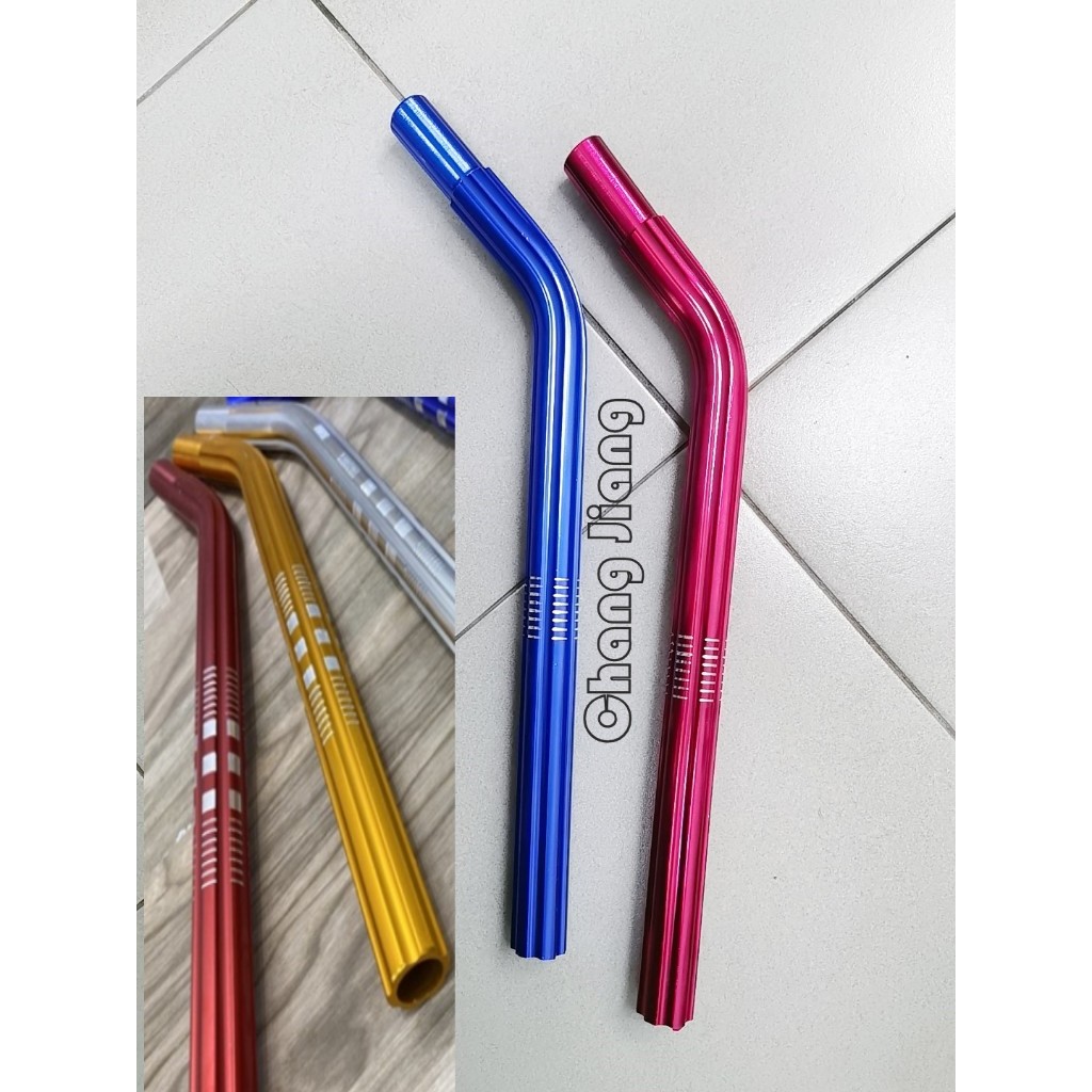 Bicycle Seat post Alloys Laid Back 25.4mm Lajak MTB Layback Alloys ...