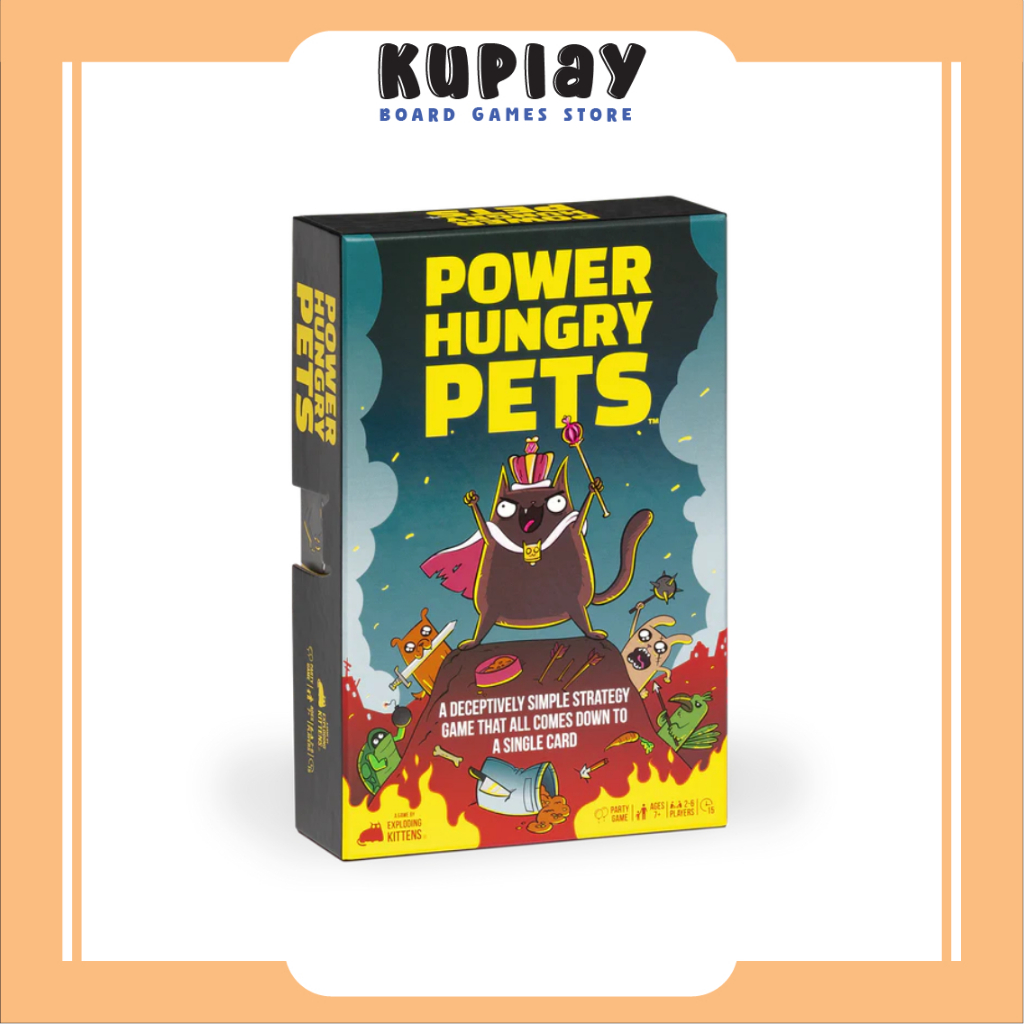 Power Hungry Pets (Original) A reimagined Love Letter board game | made ...