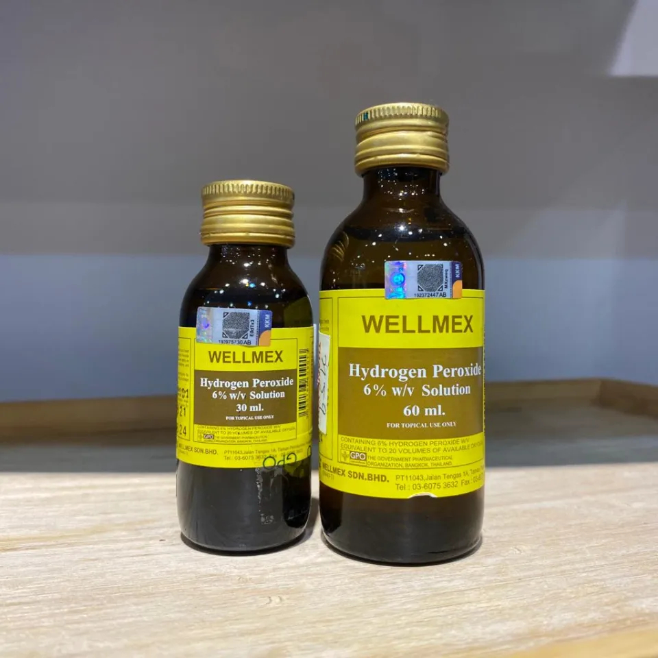 Hydrogen Peroxide 6% w/v Solution 30ml / 60ml | Shopee Malaysia