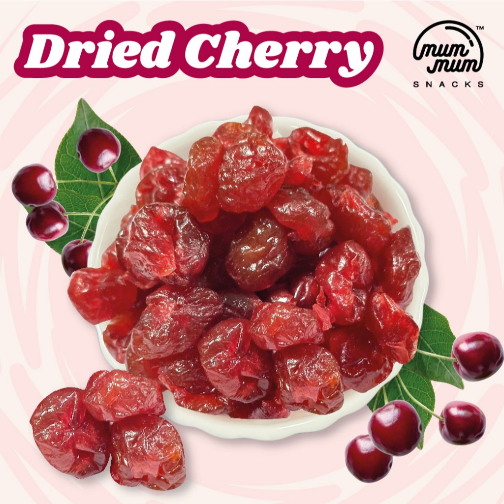Dried Red Cherries / Buah Ceri Merah Kering [120g & 240g] | Shopee Malaysia