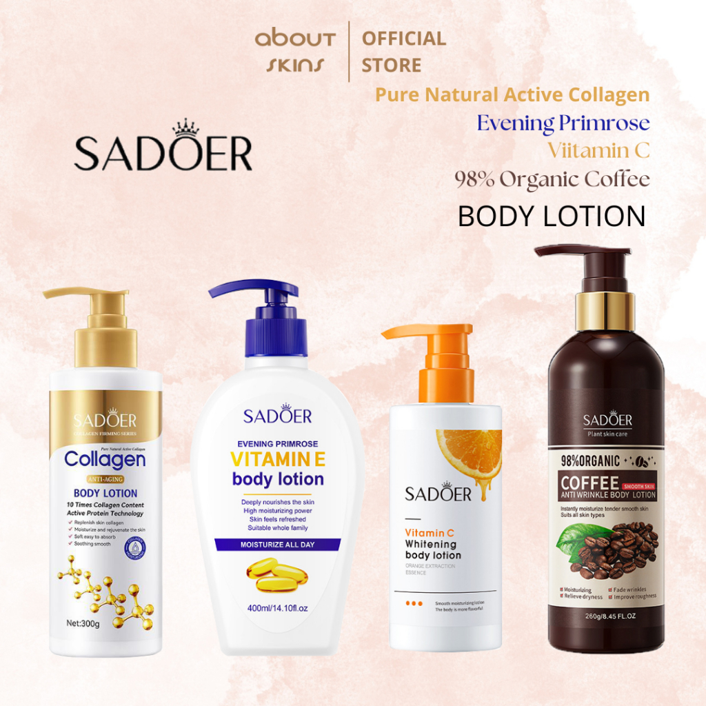 ABOUT SKINS SADOER Series Body Lotion | Shopee Malaysia