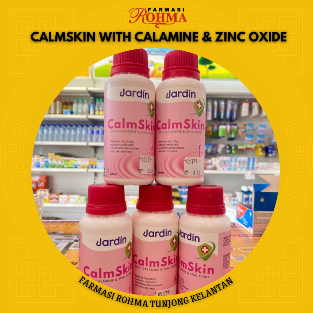[🔥FARMASI ROHMA🔥] CALMSKIN CALAMINE LOTION 120ML | Shopee Malaysia