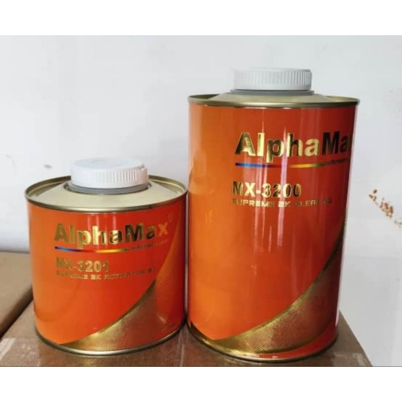 Alphamax MX-3200 2K 2:1 Supreme Clear with Activator (1 Litre Set ...