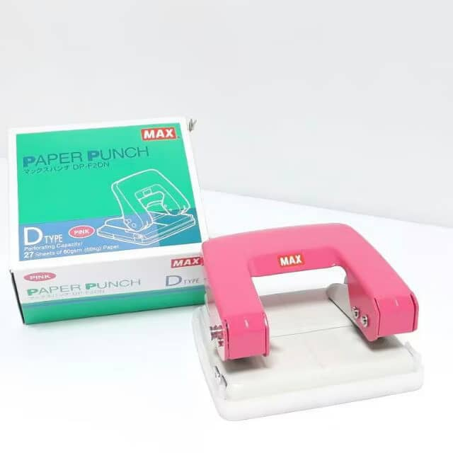 (ORIGINAL) MAX DP-F2DN2 PAPER PUNCHER D TYPE TWO HOLES PUNCH (RANDOMLY ...