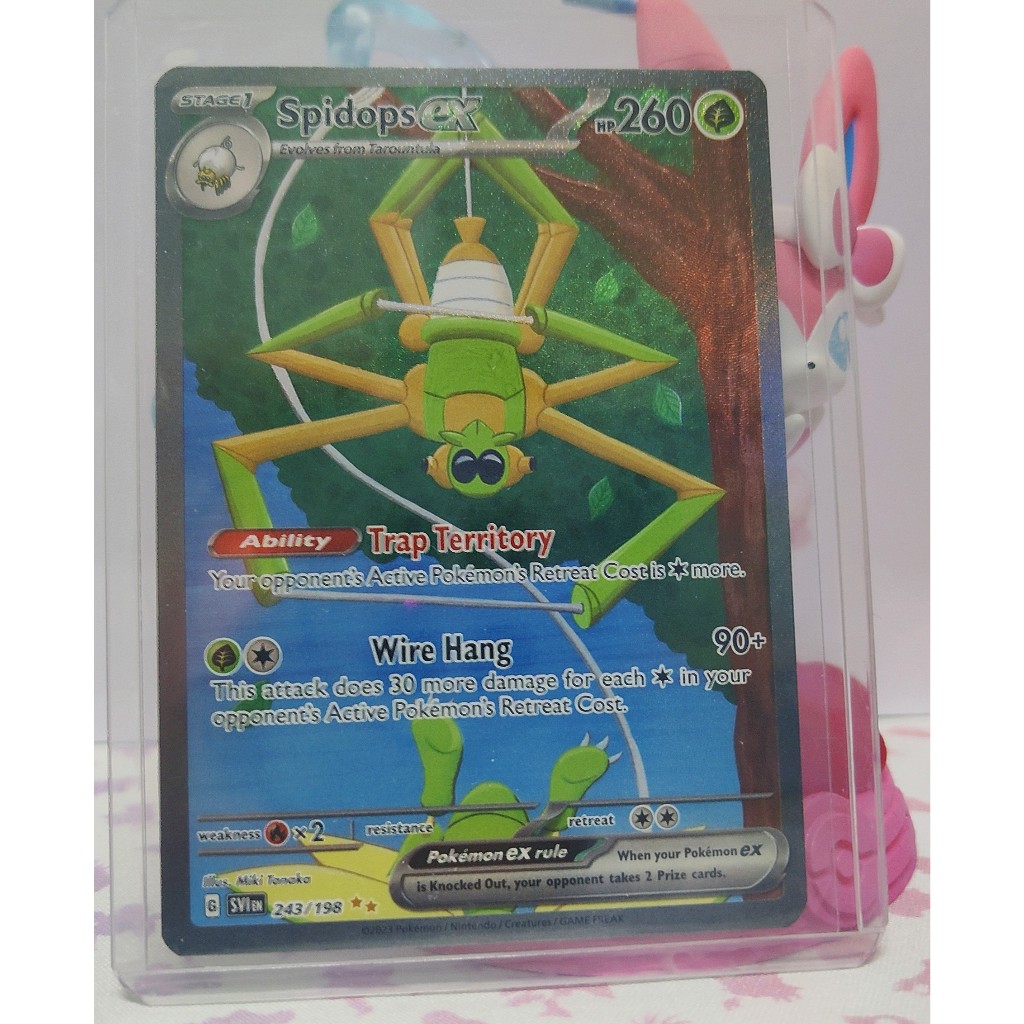 Spidops ex -243/198 SIR Scarlet & Violet (Base Set) | Shopee Malaysia