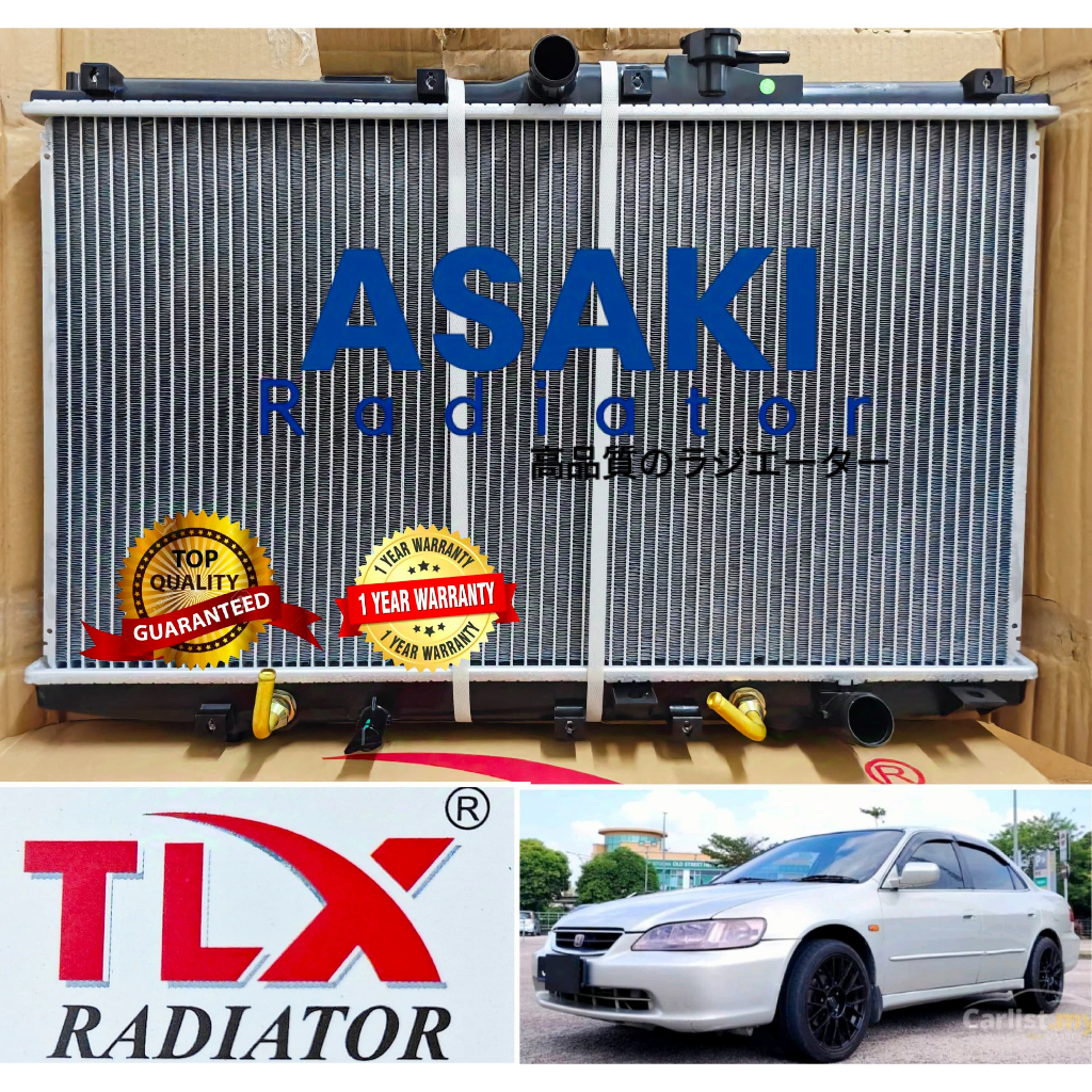Honda Accord S84 S86 radiator tangki air 26mm Double layer | Shopee ...