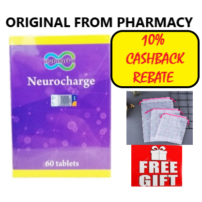 [ORIGINAL] Infinity Neurocharge (60 tablets) FREE STORAGE BAG | Shopee ...