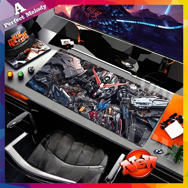 🔥100% Qualified Authentic🔥Large gaming Mousepad Keyboard Mat with ...