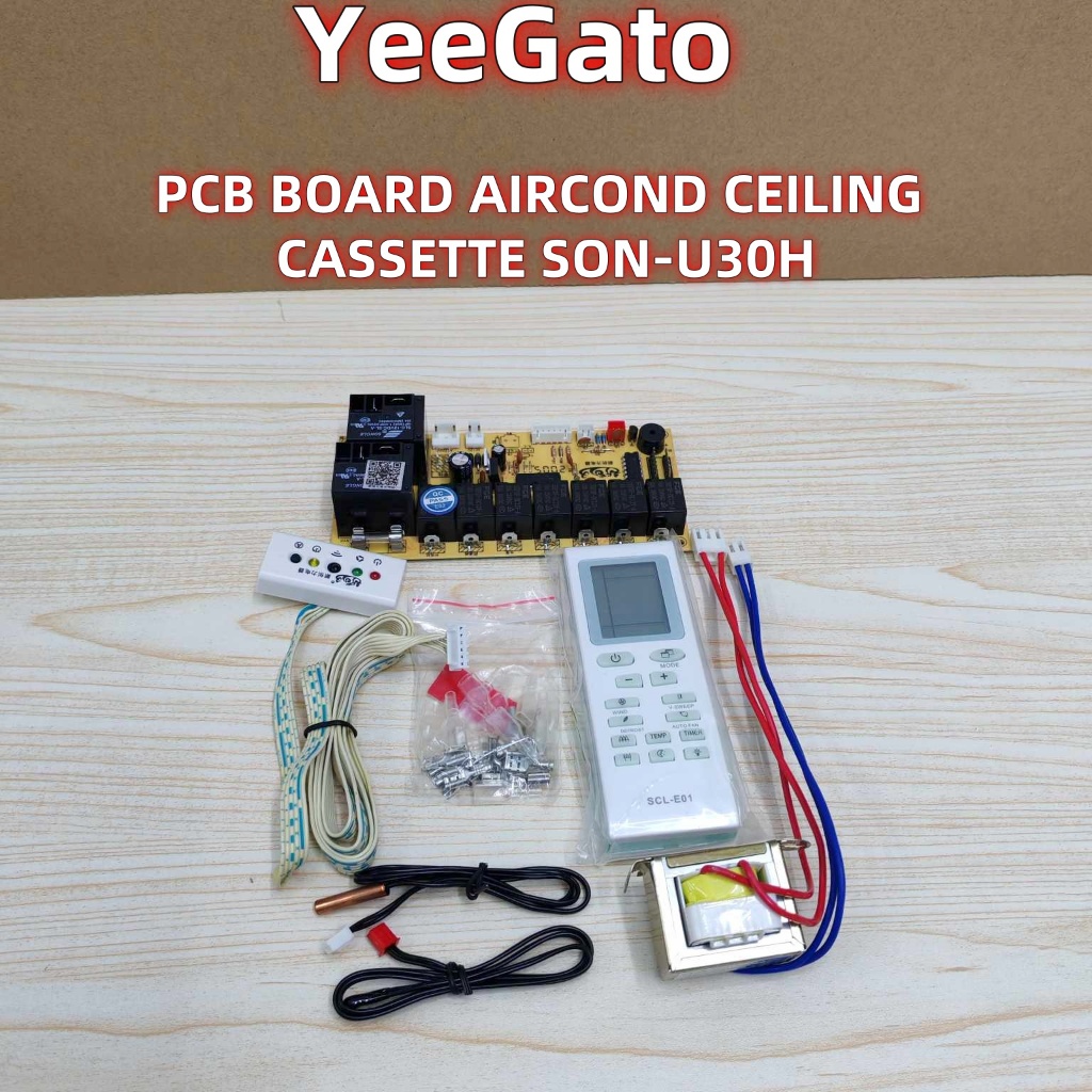SON-U30H (CEILING CASSETTE) AC UNIVERSAL PCB AIRCOND CONTROL BOARD [ 3 ...