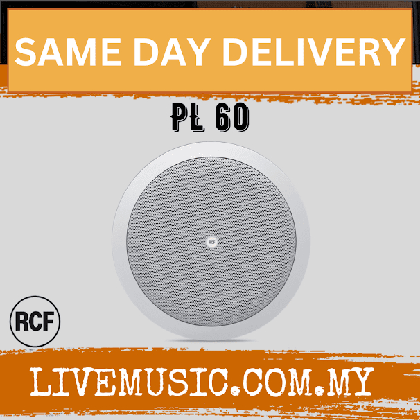 RCF PL 60 High Efficiency Ceiling Speaker ( PL60 / PL-60 ) | Shopee ...