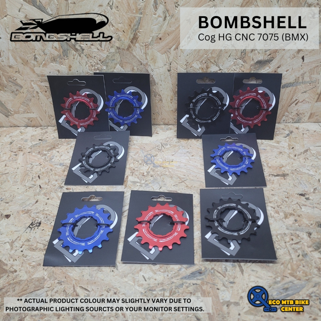 BOMBSHELL COG HG CNC 7075 (BMX) | Shopee Malaysia