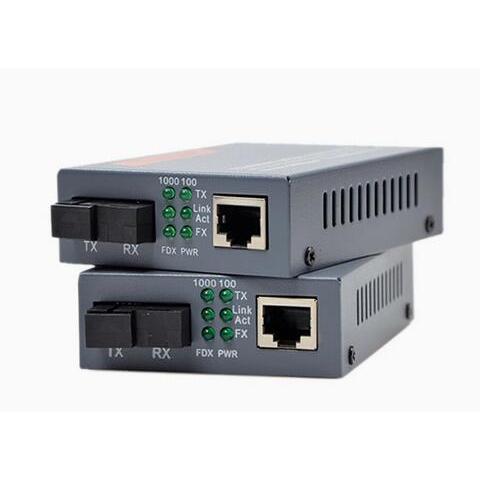 Multi-mode Gigabit Fiber Optical Media Converter A&B 10/100/1000Mbps ...