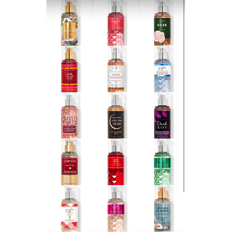 Bath & Body Works Travel Body Mist 88ml Wangian Diri | Shopee Malaysia