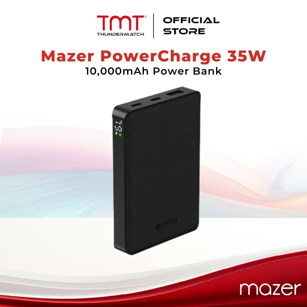 Mazer PowerCharge 35W Power Bank | Shopee Malaysia