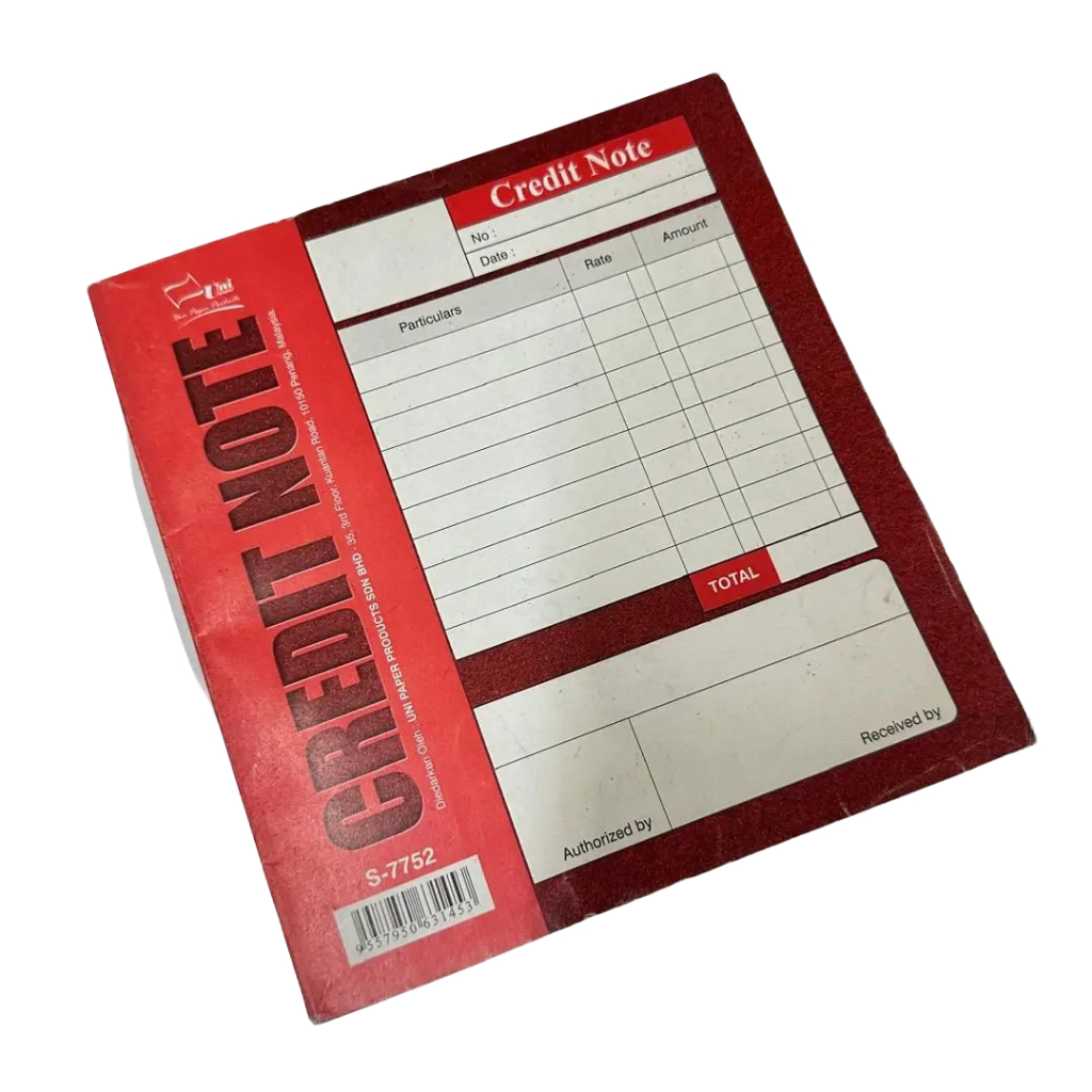 [Clear Stock/Old Product] Uni Credit Note Book (1 Ply x 65 Sheets per ...