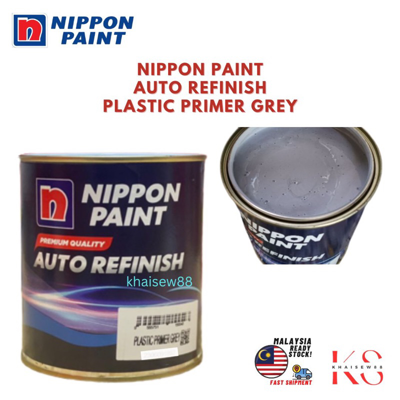 Nippon Paint Plastic Primer Grey -1Lt | Shopee Malaysia