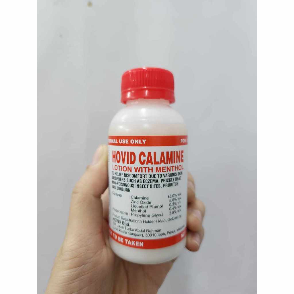 Hovid Calamine Lotion with Menthol 100mL | Shopee Malaysia