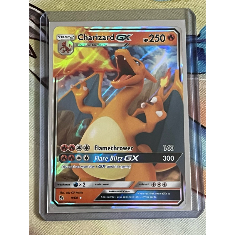 Pokemon TCG Hidden Fates - Charizard GX - 9/68 - Ultra Rare | Shopee ...