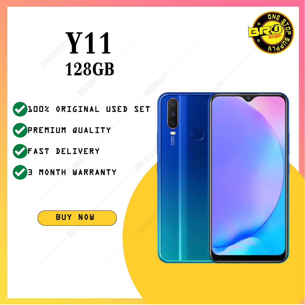 100% Original Y11 6GB + 128GB ( 2nd Phone Secondhand Used Terpakai ...