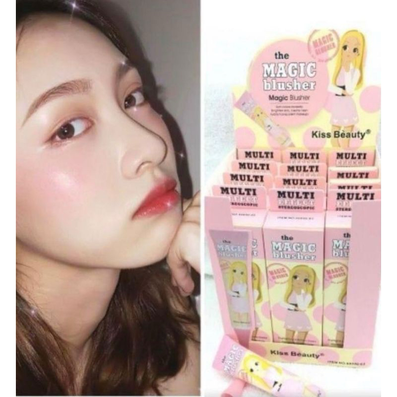 MAGIC BLUSHER VIRAL KISS BEAUTY | Shopee Malaysia