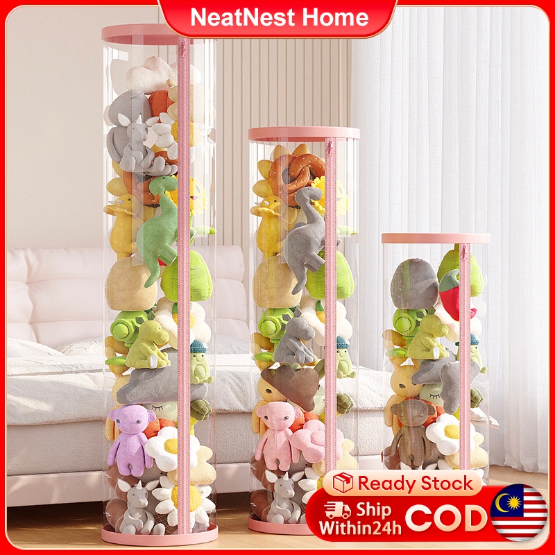 Doll Storage Bucket Doll Storage Box Doll Plush Toy Storage Basket Toy ...