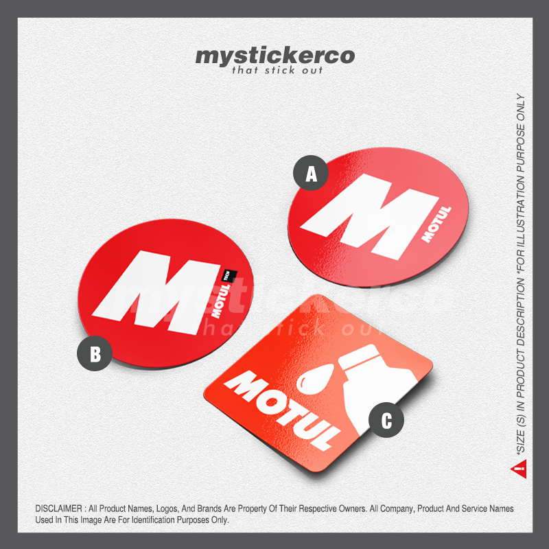 Sticker - Motul (Round) | Shopee Malaysia