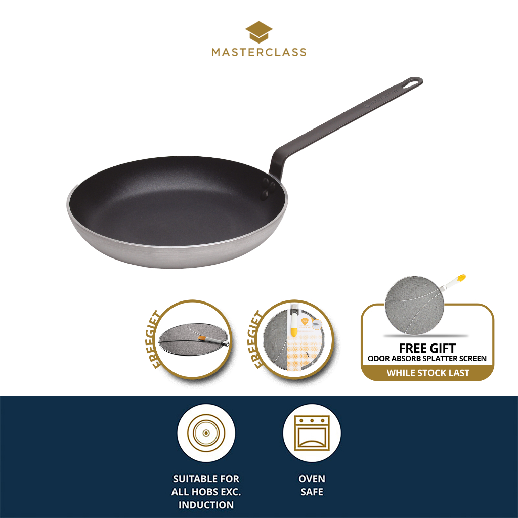 MasterClass Heavy Duty Frying Pan, 28cm | Shopee Malaysia