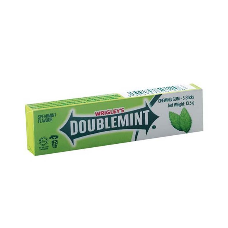 WRIGLEY'S DOUBLEMINT STICK 13.5G SPEARMINT | Shopee Malaysia