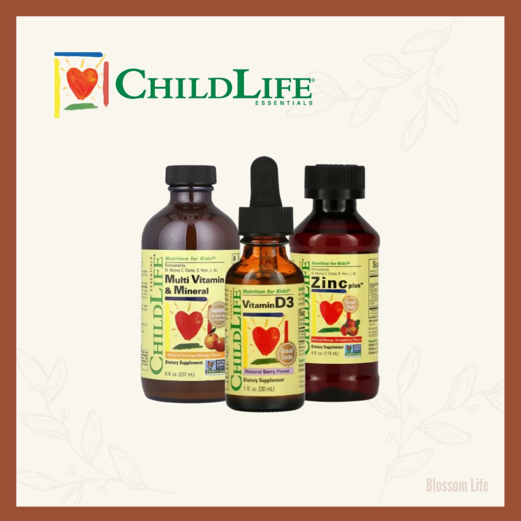 ChildLife Essentials Multi Vitamin Vitamin D3 Echinacea Liquid Iron ...