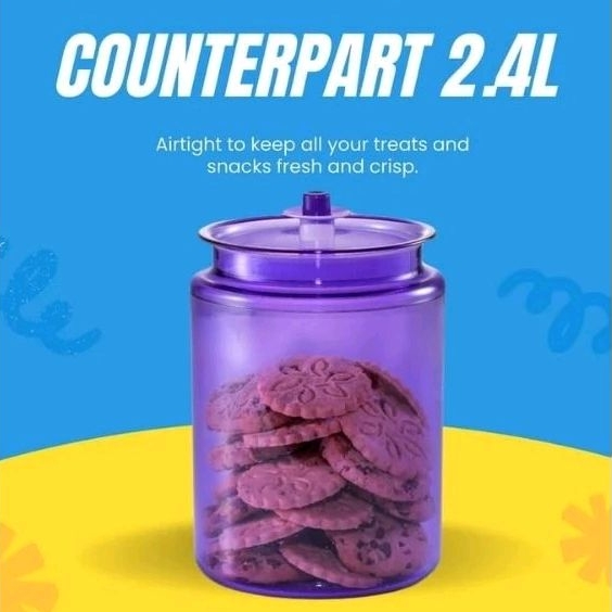 counterpart 2.4L tupperware limited edition | Shopee Malaysia