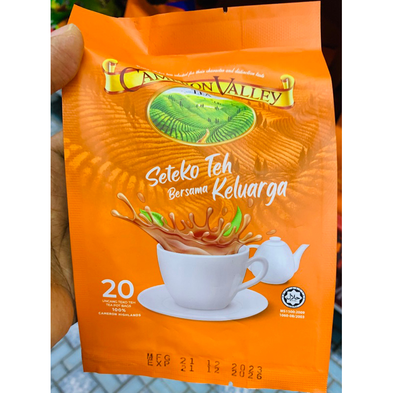 Cameron Valley Tea Bag / Teh Cameron - 20pcs/pack | Shopee Malaysia