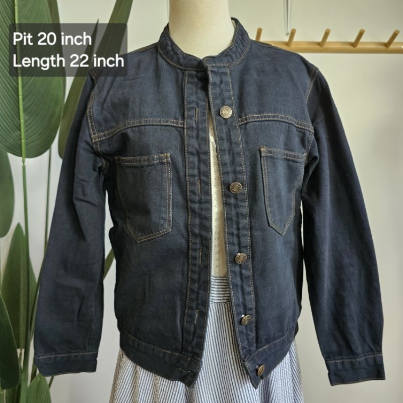 [JEANS JACKET cantik ] Women Denim Jacket Jeans Jacket Clothes Cowboy ...