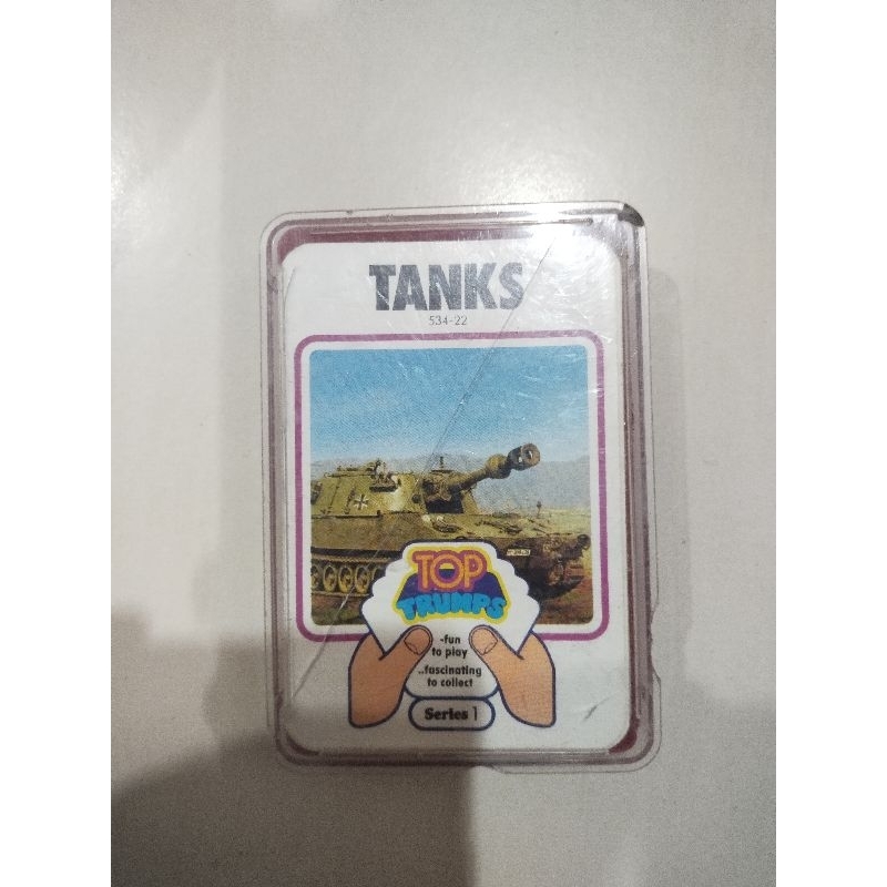 Vintage Top Trumps Series 1 Tanks | Shopee Malaysia