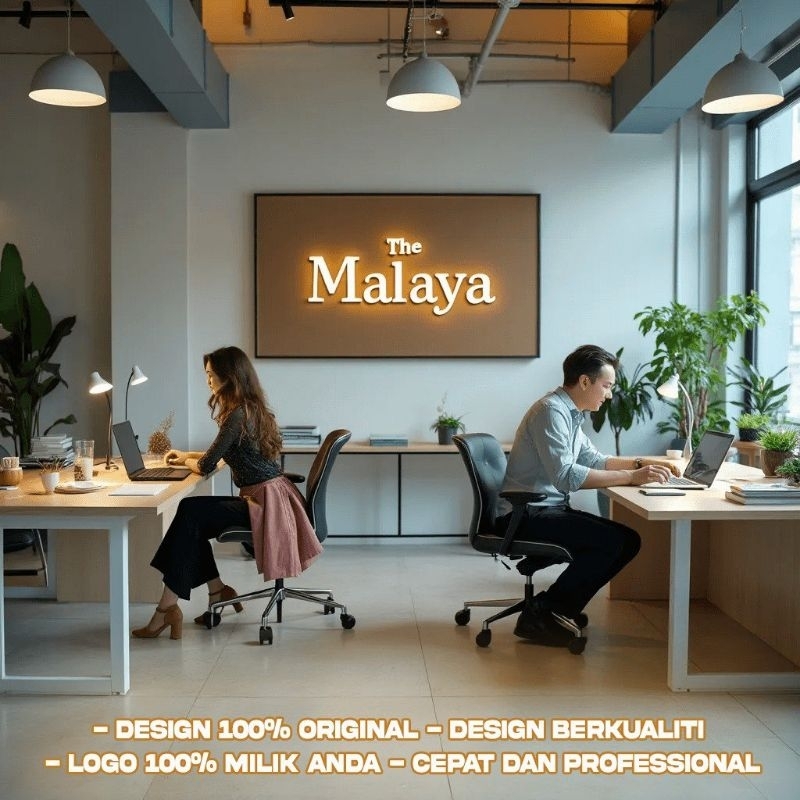 THE MALAYA Custom Logo Design 100% Exclusive by The Malaya Designer ...