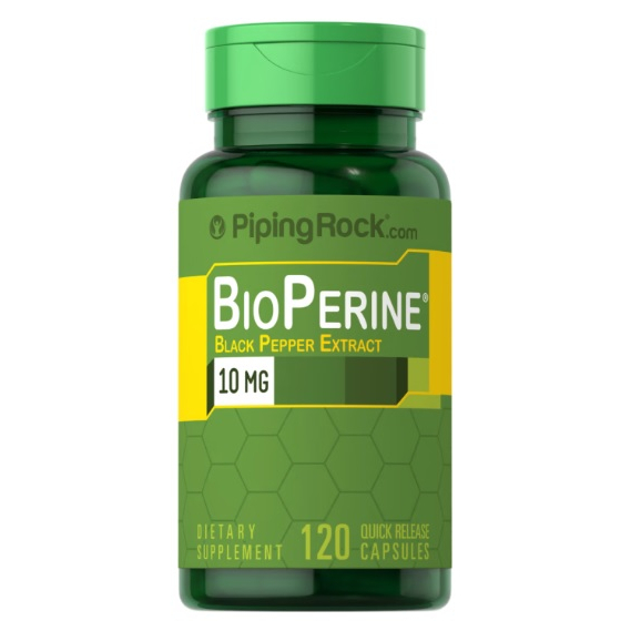Ready Stocks Bioperine 10mg, Supplements Absorption Enhancer , 120 Caps ...