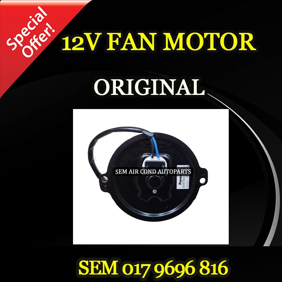 12V ORIGINAL PANASONIC AIRCOND FAN MOTOR (CAR AIRCOND SYSTEM) MODIFY ...