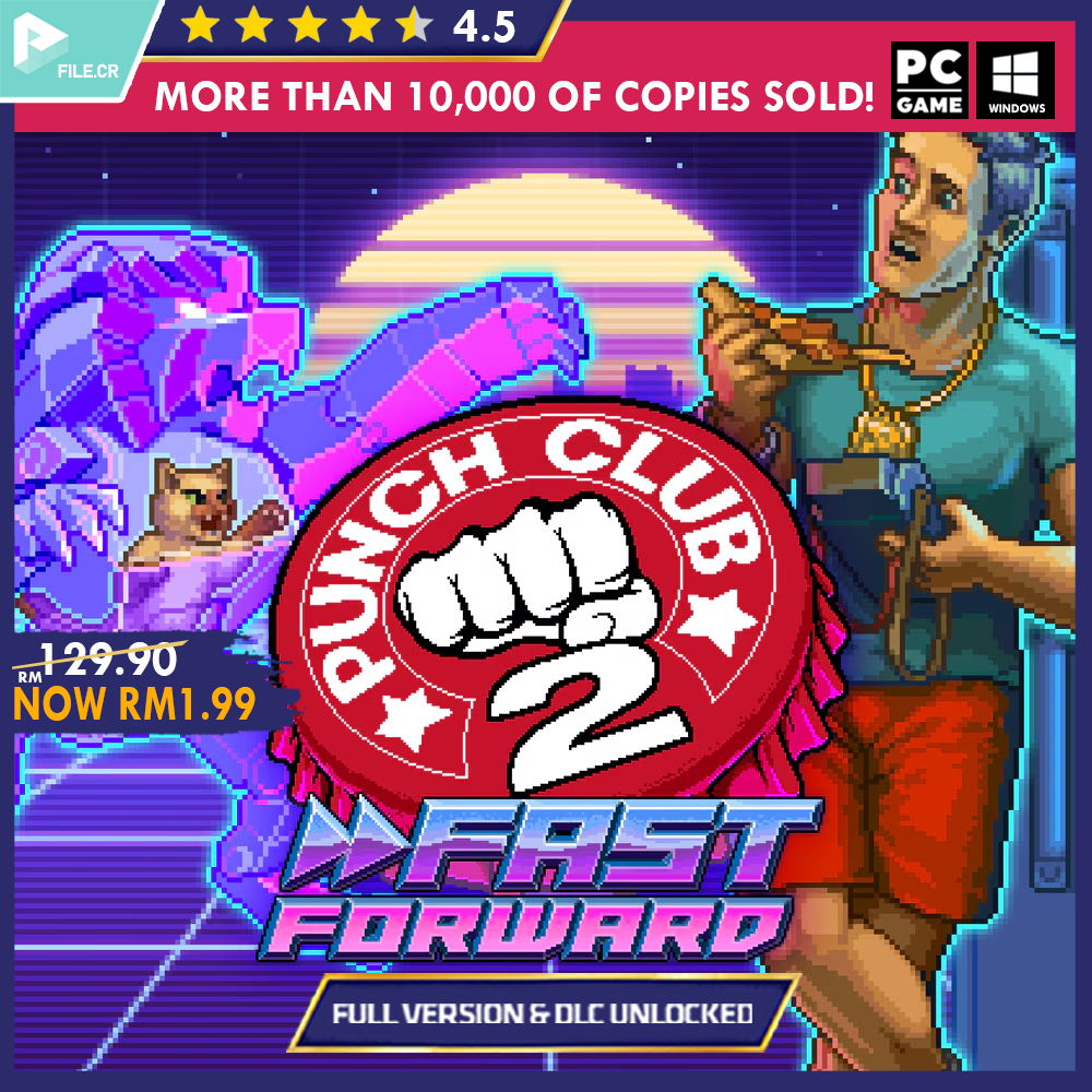 Punch Club 2: Fast Forward – Complete Edition, v1.101 + Iron Fist DLC[𝐋𝐈𝐅𝐄𝐓𝐈𝐌𝐄] [𝐏𝐂 𝐆𝐀𝐌𝐄 𝐃𝐈𝐆𝐈𝐓𝐀𝐋 ...