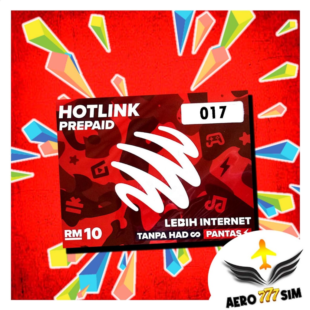 HOTLINK PREPAID SIM CARD | Shopee Malaysia