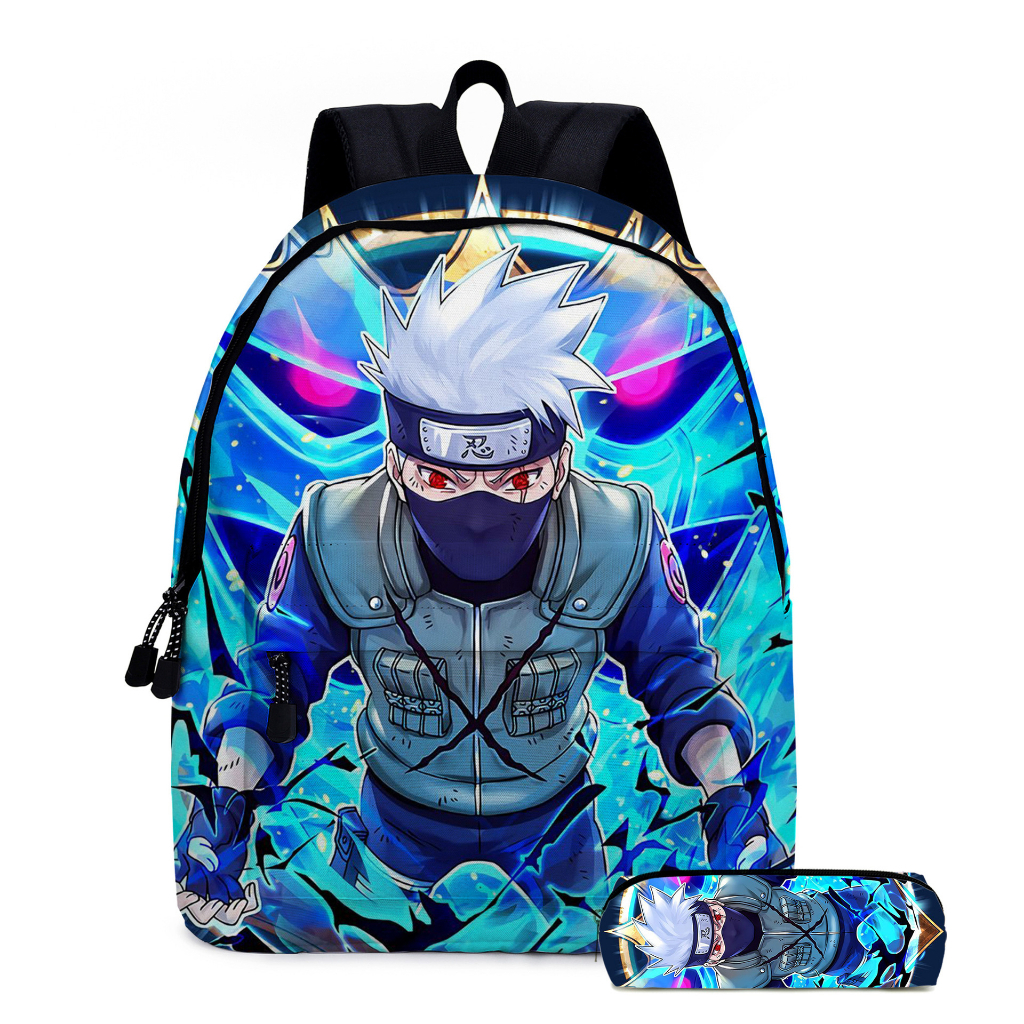 D13 Naruto Kakashi School Bags & Backpacks (Bag Sekolah Naruto ...