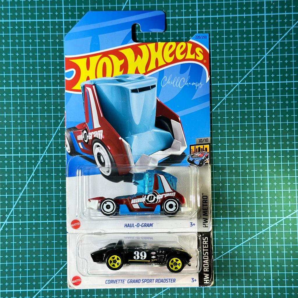 Hot Wheels 1:64 Diecast Combo - Haul-O-Gram & Corvette Grand Sport ...