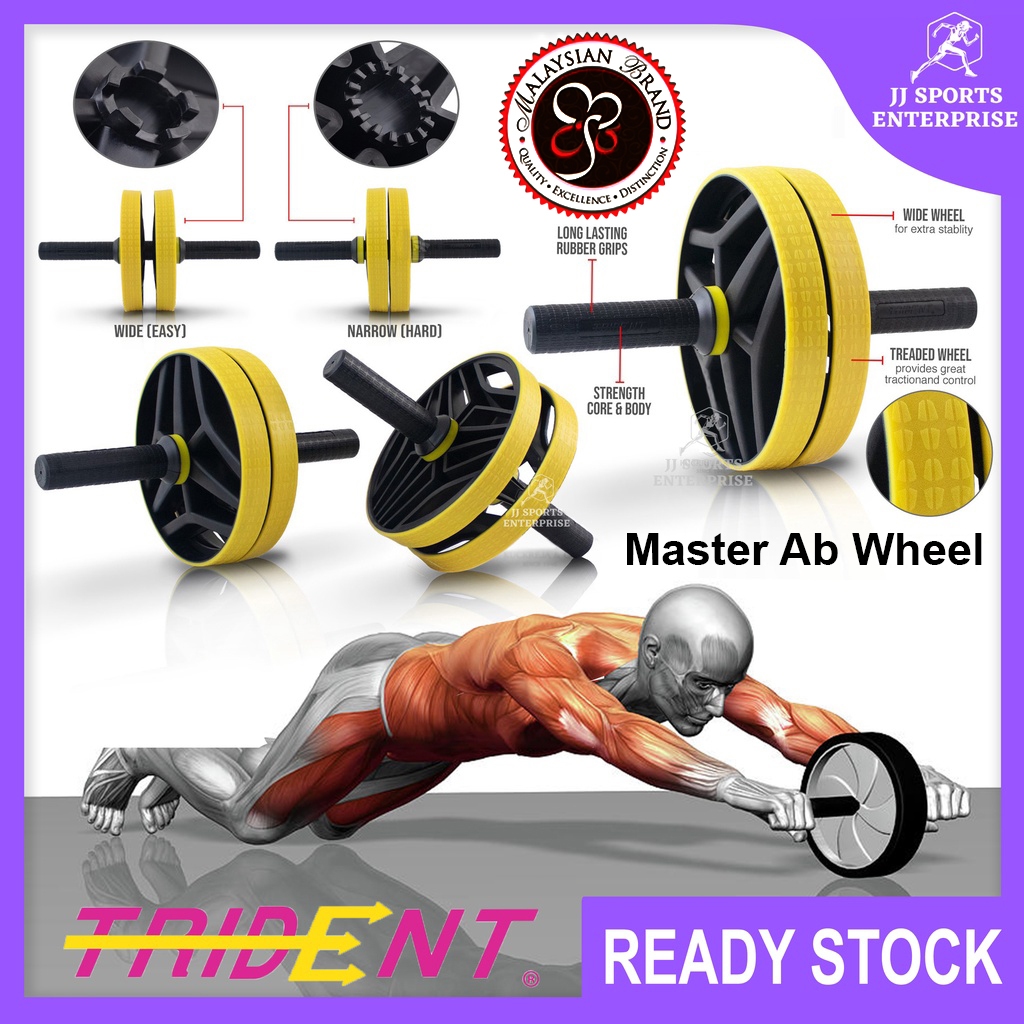 Trident Master Ab Wheel Roller Fitness Equipment Abs Wheel Roller ...