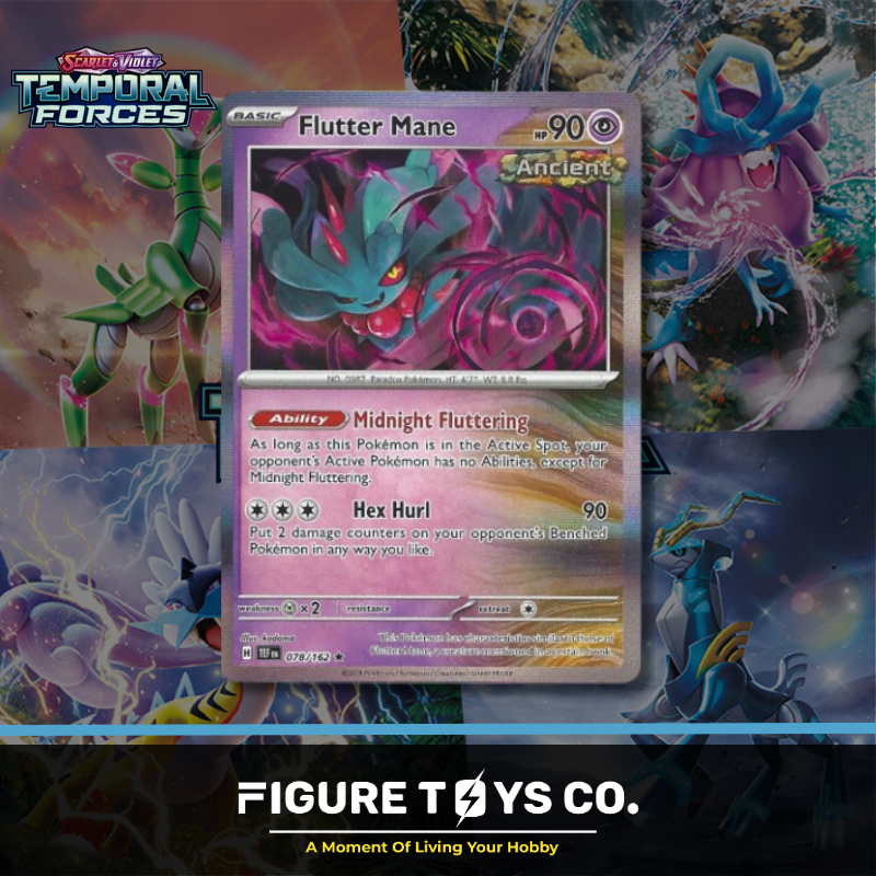 【Ability Pokemon】Pokemon TCG - Flutter Mane (078/162) EN | Shopee Malaysia