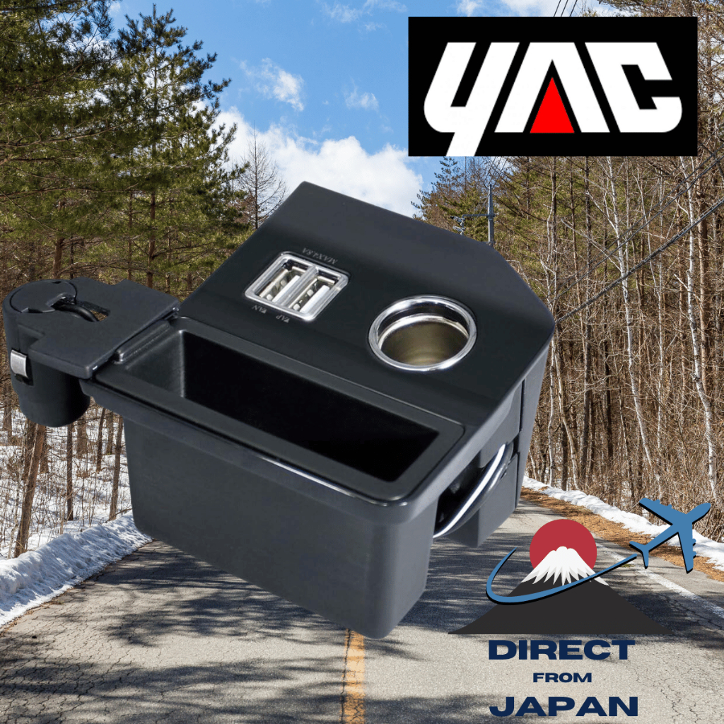 Tsuchiya Yac Toyota 60 series Harrier. console power boxes , air conditioner drink holders ...