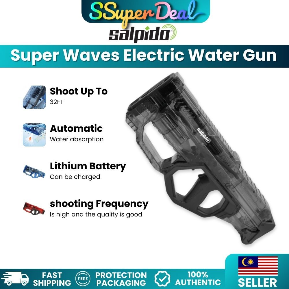 Salpido Super Waves Electric Water Gun | Shopee Malaysia